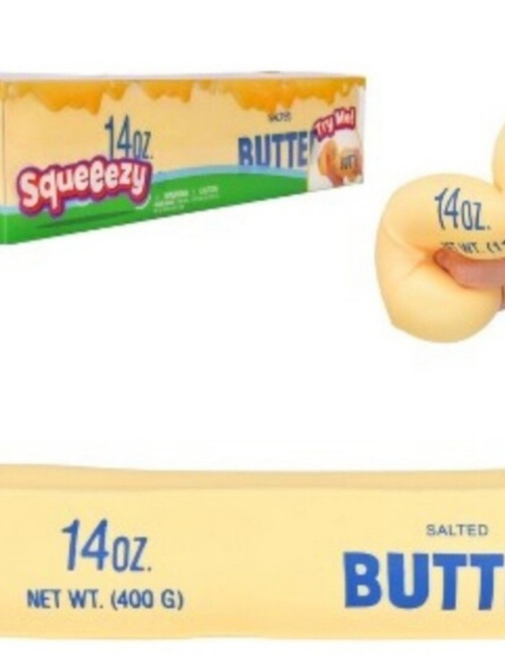 Sunny Days | Toys | New Sunny Days Squeezy Butter Shape Fidget ...